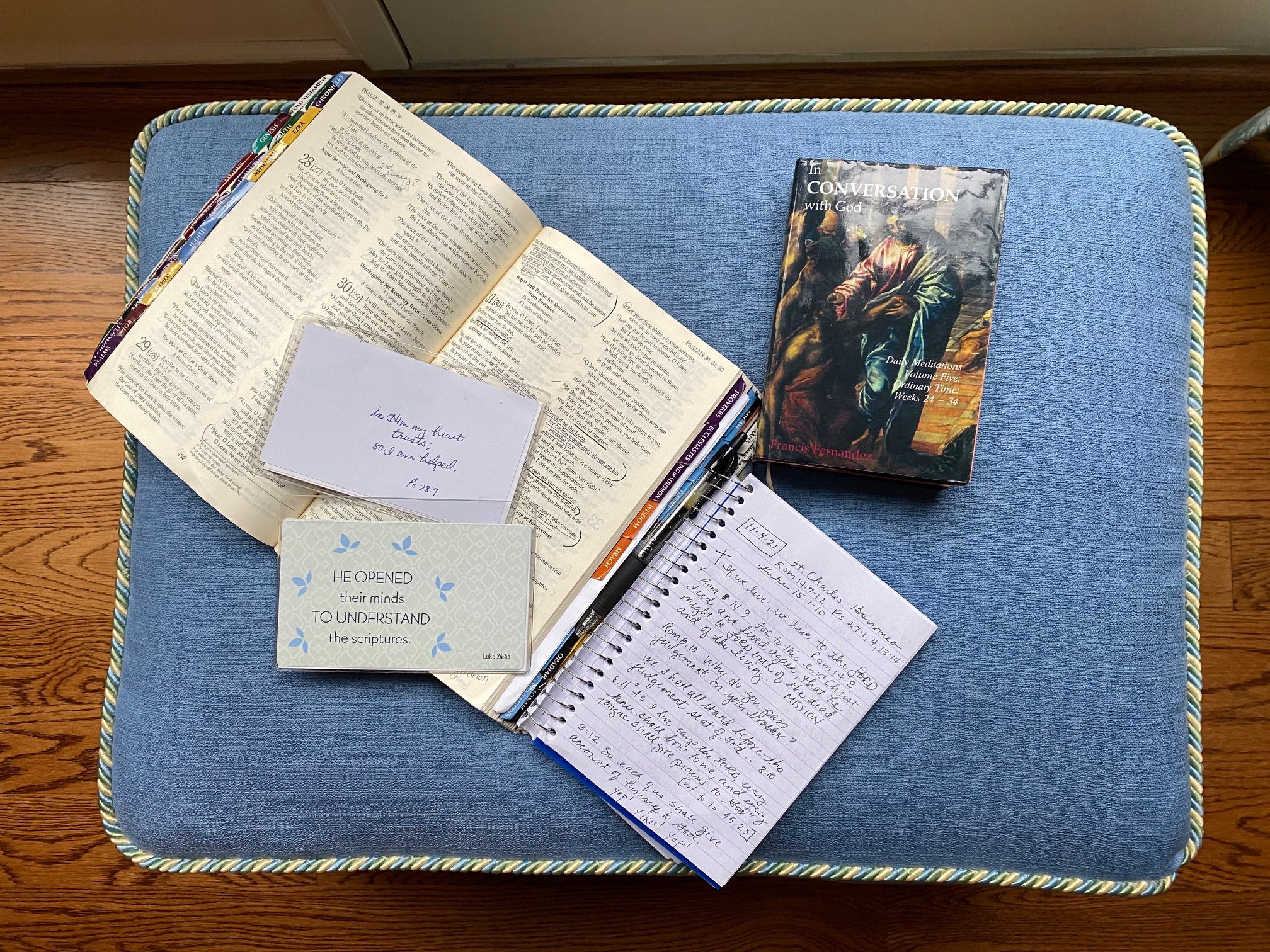 Daily Prayer - Steps of a Ponderer – Ponderings For Your Soul